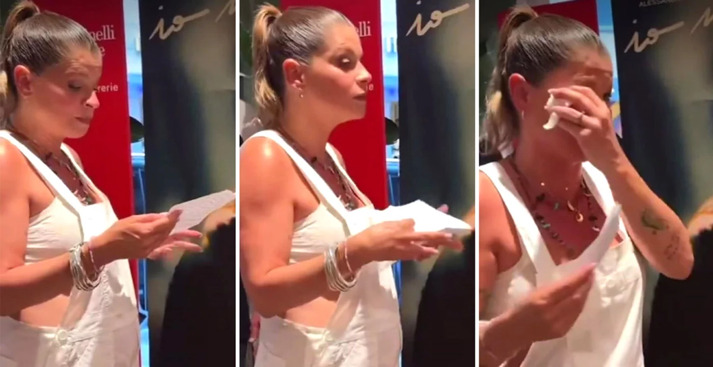 Alessandra Amoroso partecipa ad una proposta di matrimonio