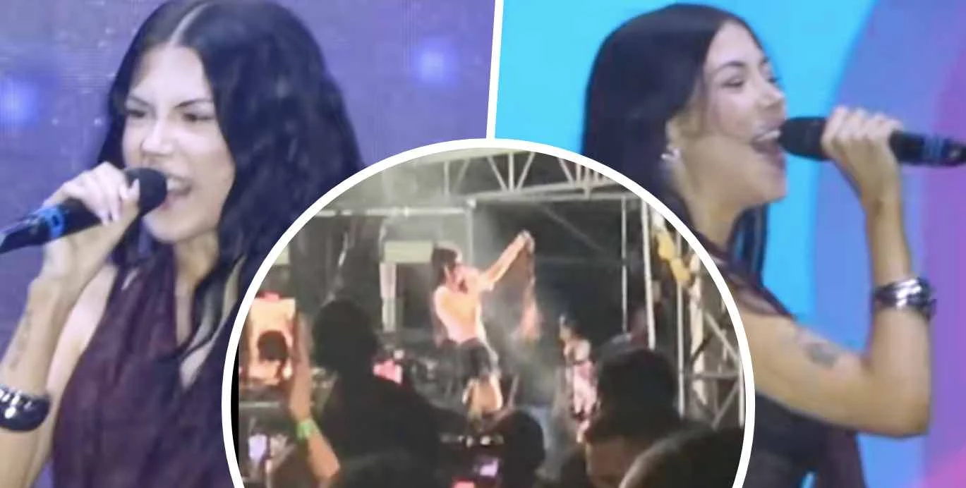 Anna Pepe perde le extension durante il concerto, la sua reazione