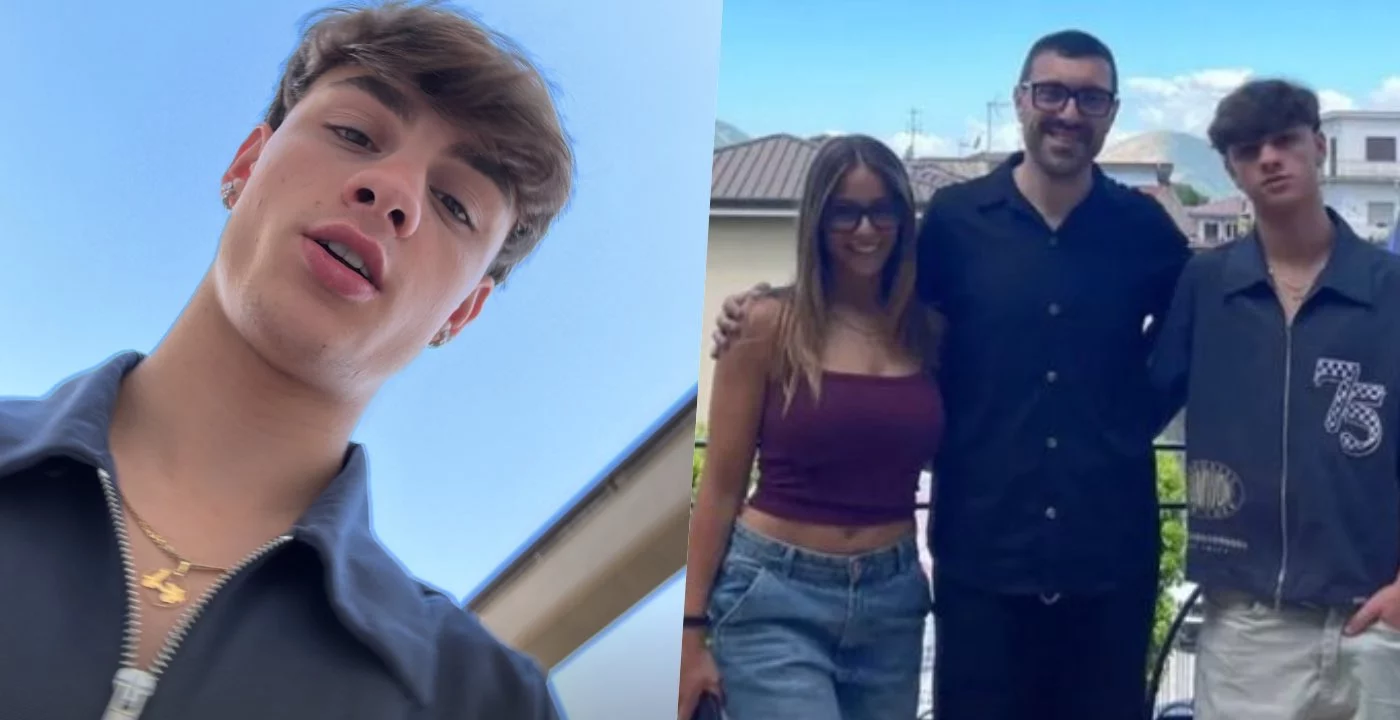 Luk3 si è diplomato, presente al suo esame anche Alessia Pecchia
