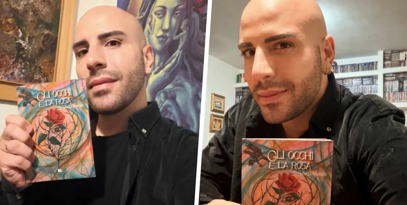Simone Di Matteo, esce il nuovo libro "Gli Occhi e La Rosa"