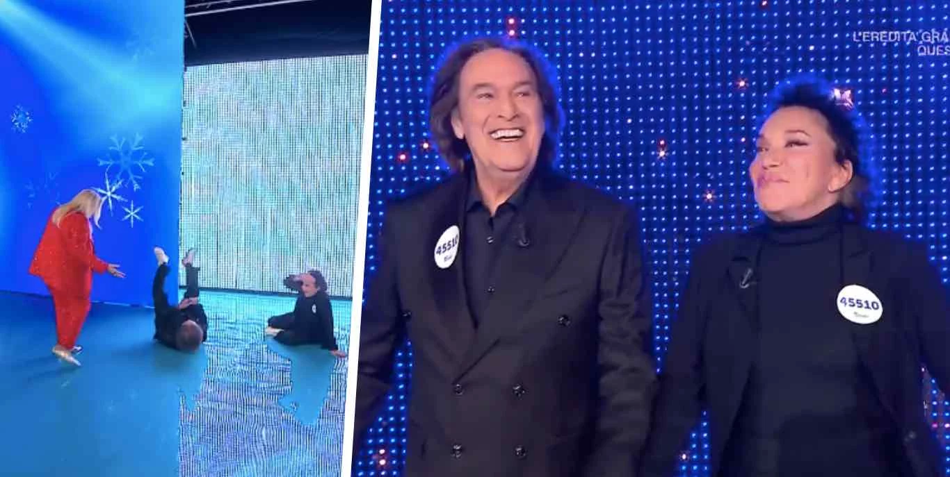 I Ricchi e Poveri cadono in diretta a Domenica In (VIDEO)